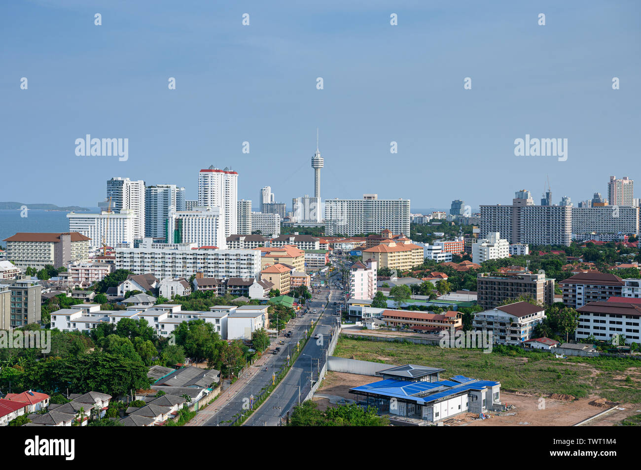 Pattaya park tower hi-res stock photography and images - Alamy