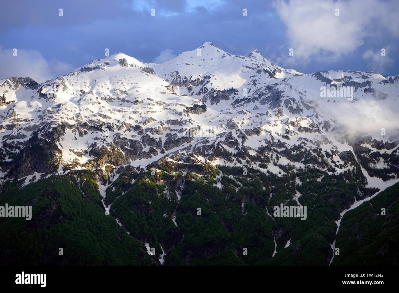 Albania snow hi-res stock photography and images - Alamy