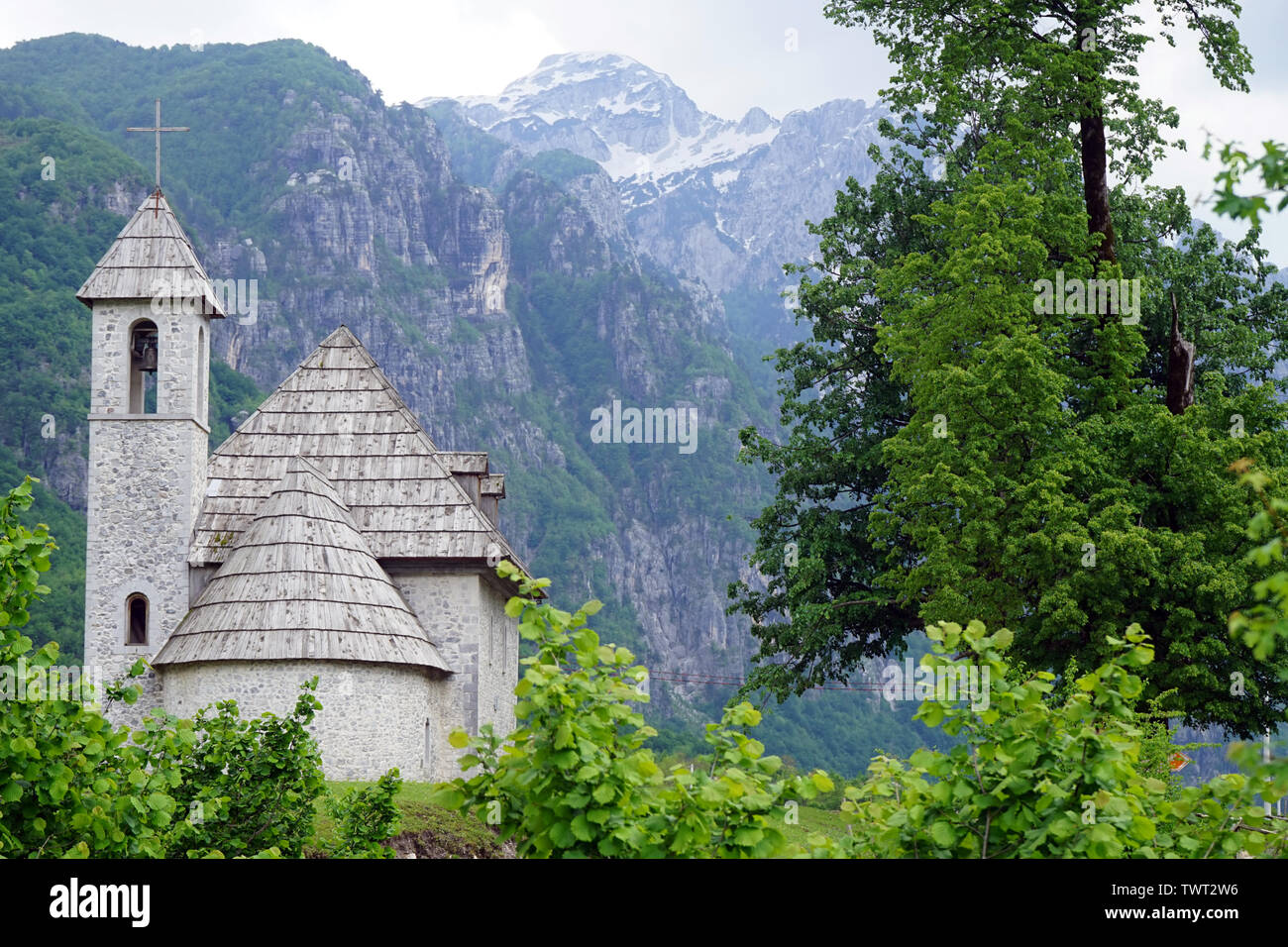 THETH, ALBANIA CIRCA JUNE 2019Old church Stock Photo - Alamy