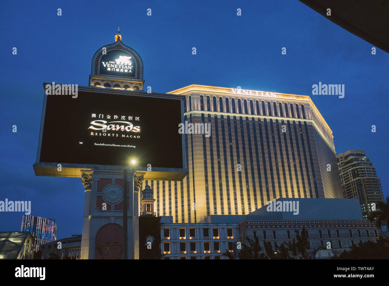The venetian macao, the casino resort hotel in Cotai strip, taipa of ...