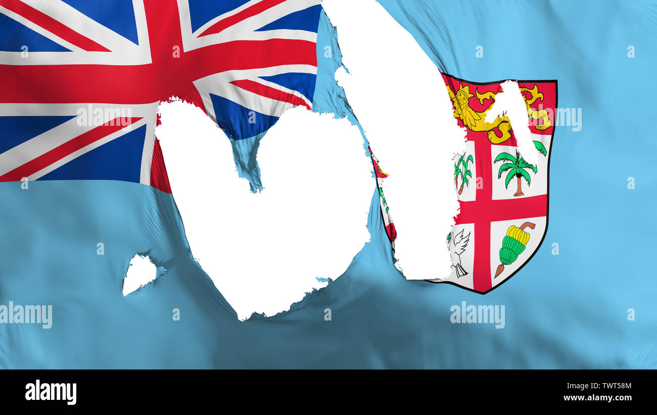 3d rendering flag fiji waving hi-res stock photography and images - Alamy