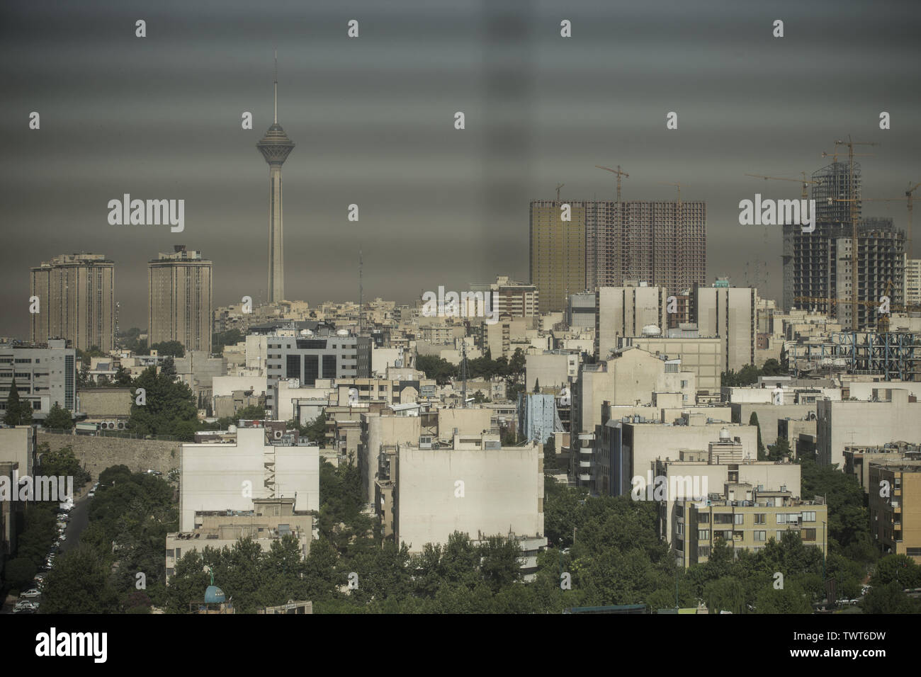 Tehran, Tehran, IRAN. 23rd June, 2019. A general view of the Iranian ...