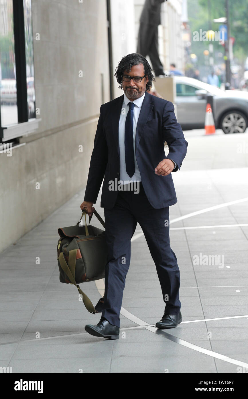 London, UK, June 23rd 2019. David Olusoga British historian seen at the ...