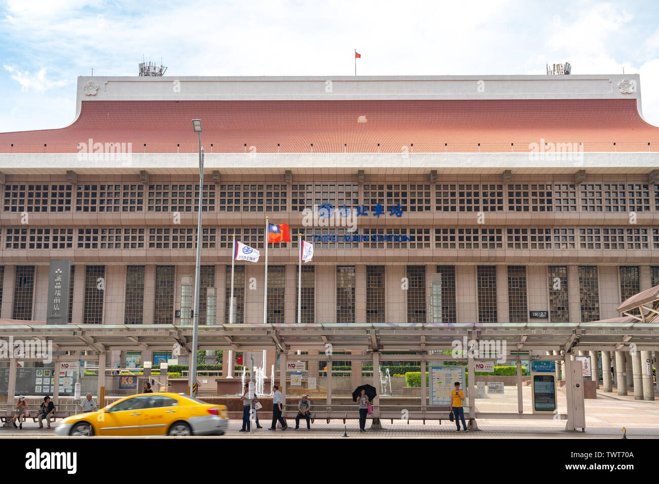 Taipei Main station is a major hub in Taipei, handling over half a ...