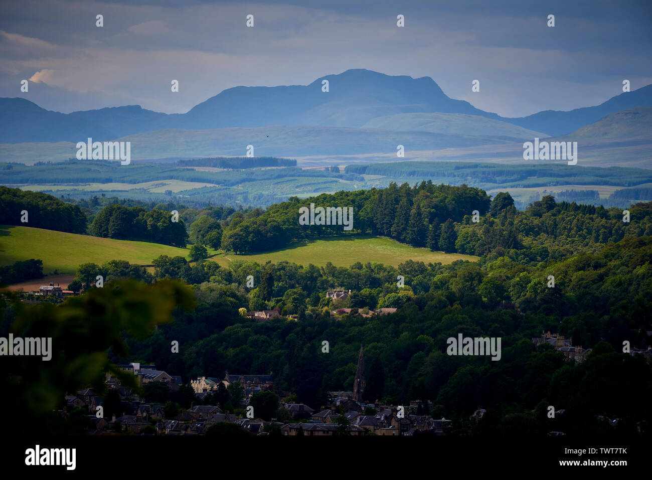 Standing stone stirling hi-res stock photography and images - Alamy