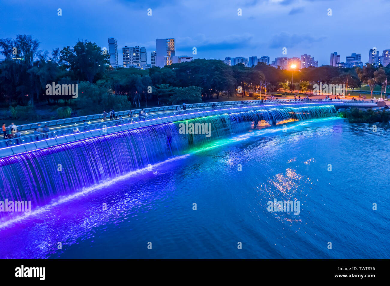 The Anh Sao (Starlight) Bridge is located in the heart of the ...