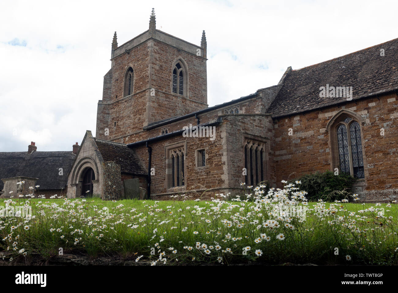 St. Nicholas Church, Bringhurst, Leicestershire, England, UK Stock ...