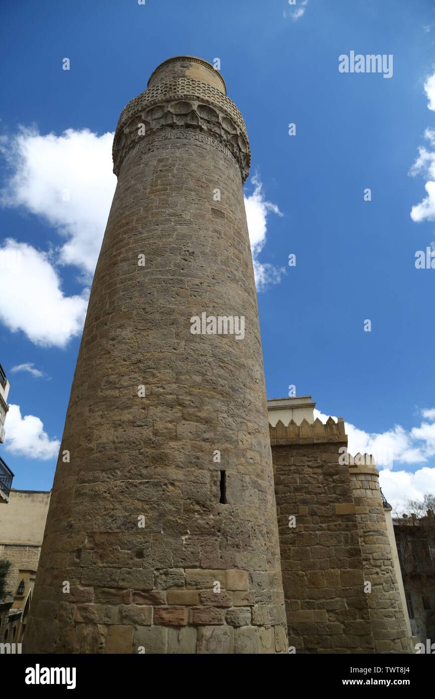 in azerbaijan the view of the center Stock Photo - Alamy
