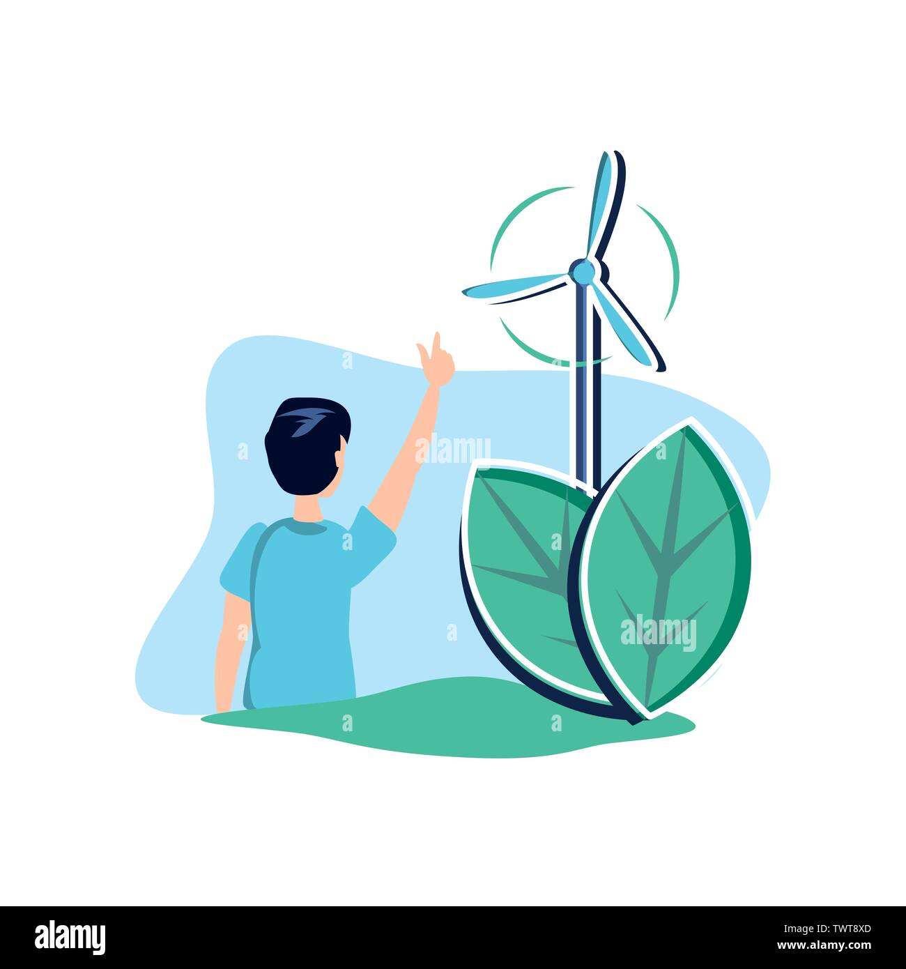 Avatar man design, Sustainability eco friendly green recycle ecology ...