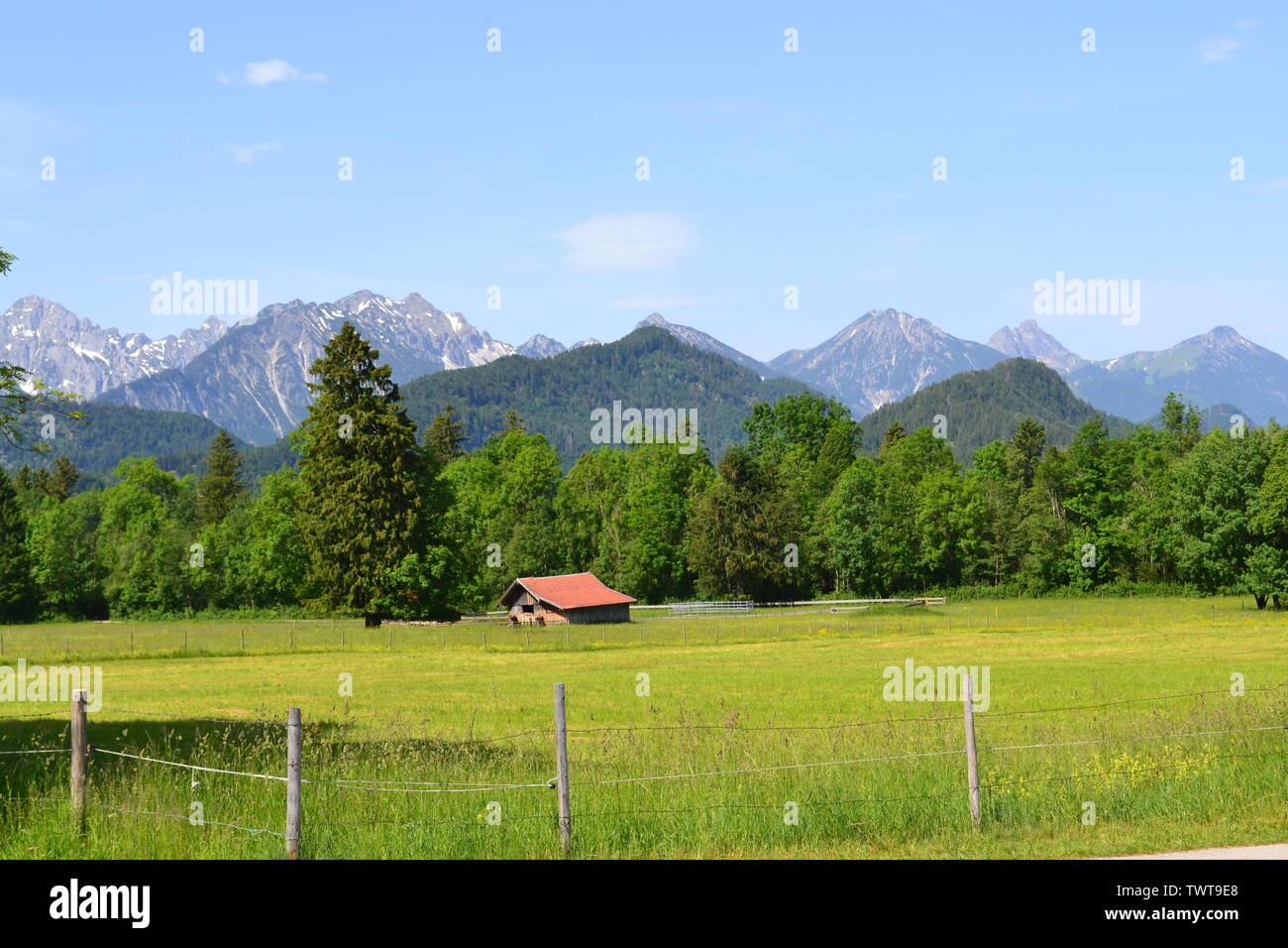 Hiking in german alps germany hi-res stock photography and images - Alamy