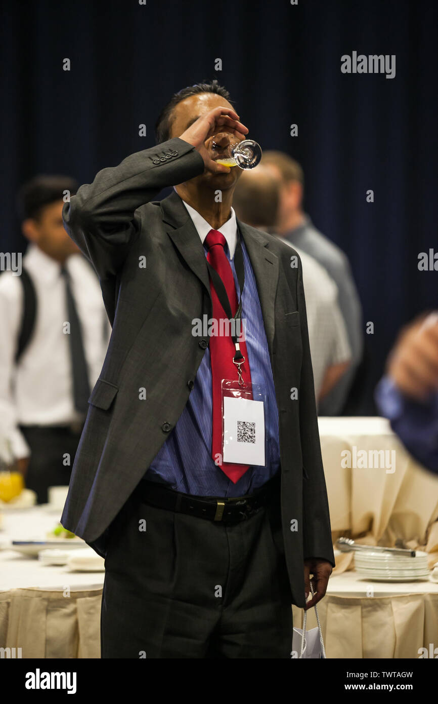 Corporate events are thirsty work Stock Photo - Alamy