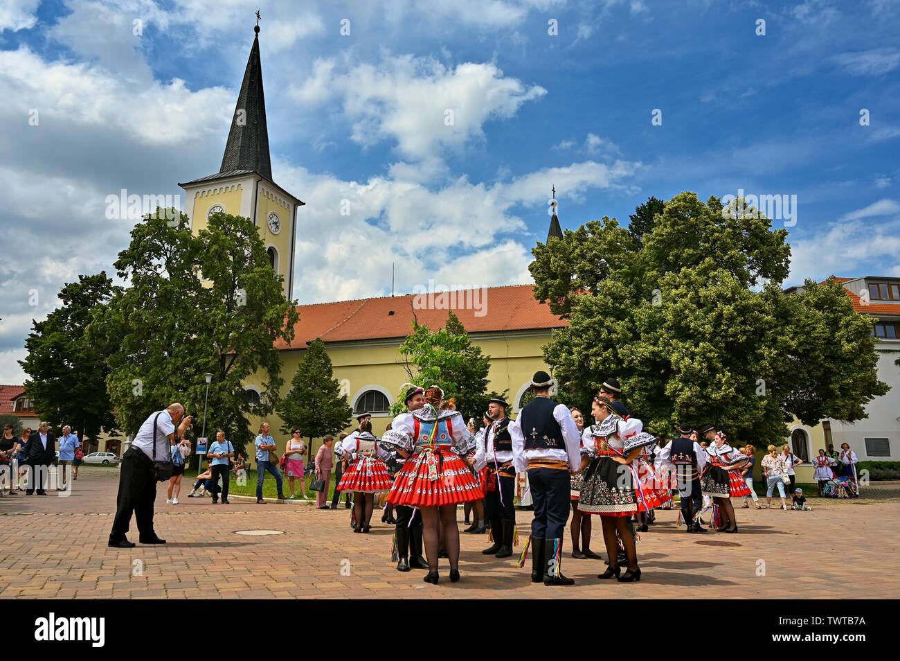 Prague Traditional Dress Dancing High Resolution Stock Photography and ...