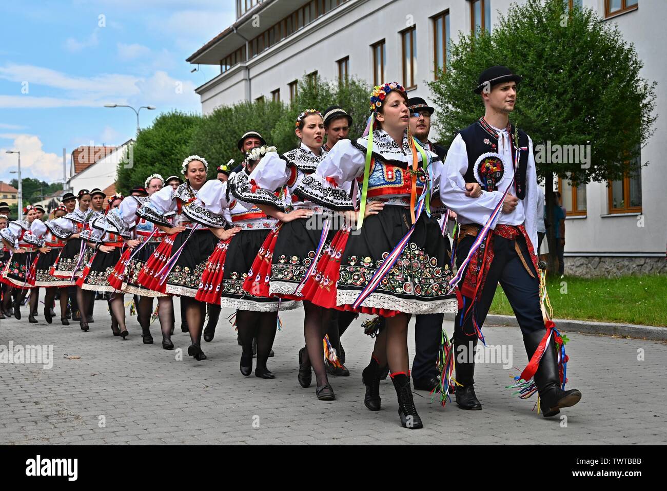 Prague Traditional Dress Dancing High Resolution Stock Photography and ...