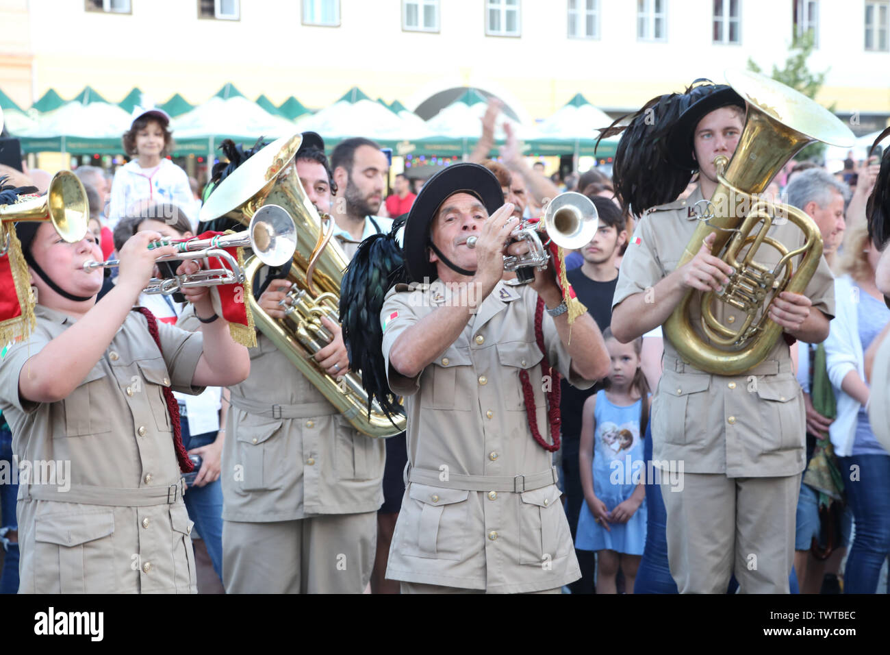 Elite italian military band hi-res stock photography and images - Alamy