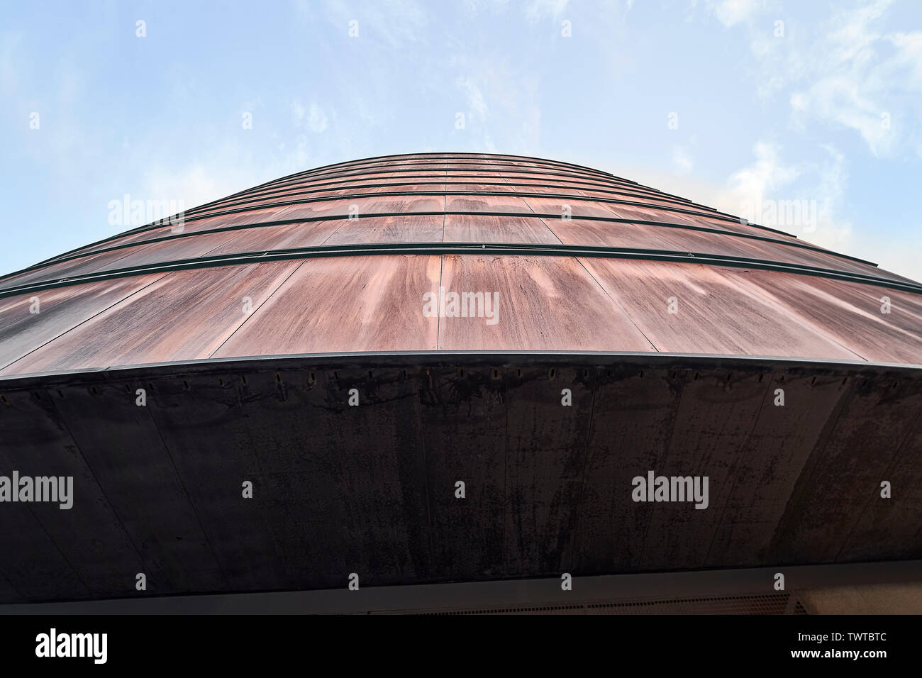 Iron structure in a building Stock Photo - Alamy