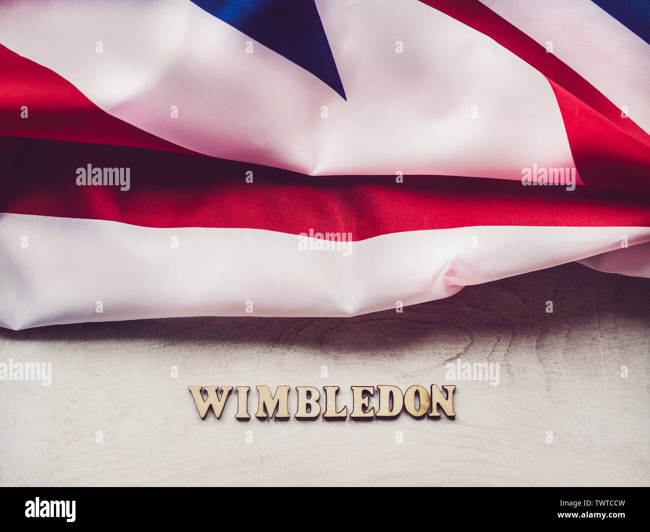 WIMBLEDON. Beautiful, bright photo for invitation card Stock Photo - Alamy