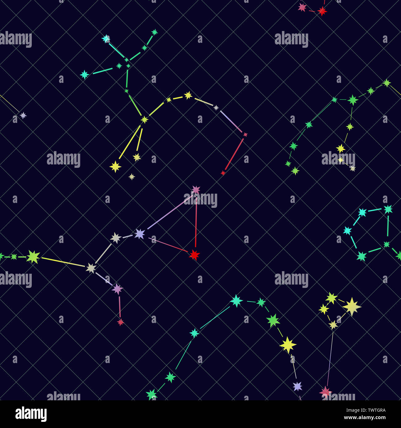 Constellation of cetus the whale hi-res stock photography and images - Alamy
