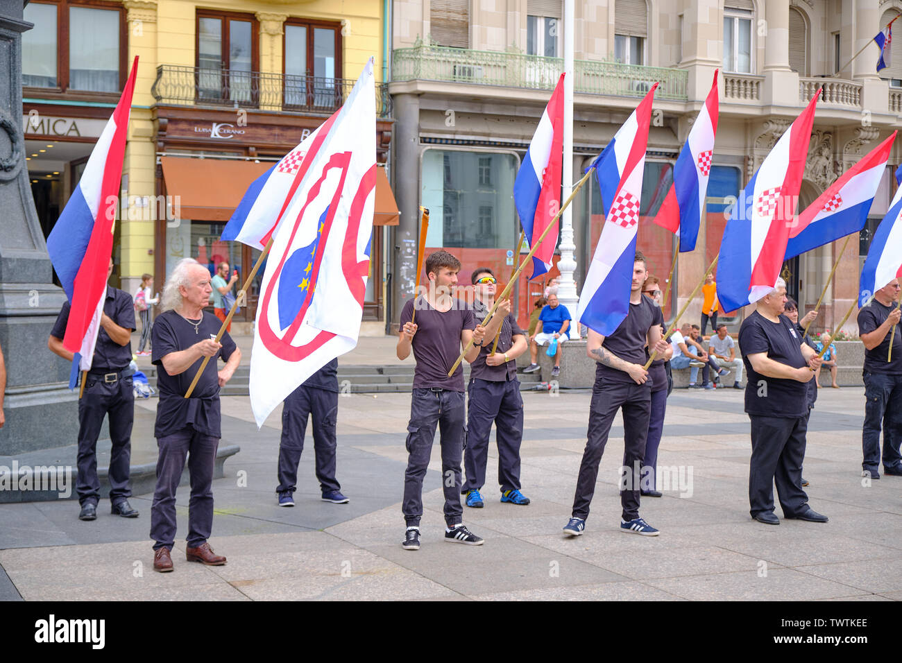Nazi flag waving hi-res stock photography and images - Alamy