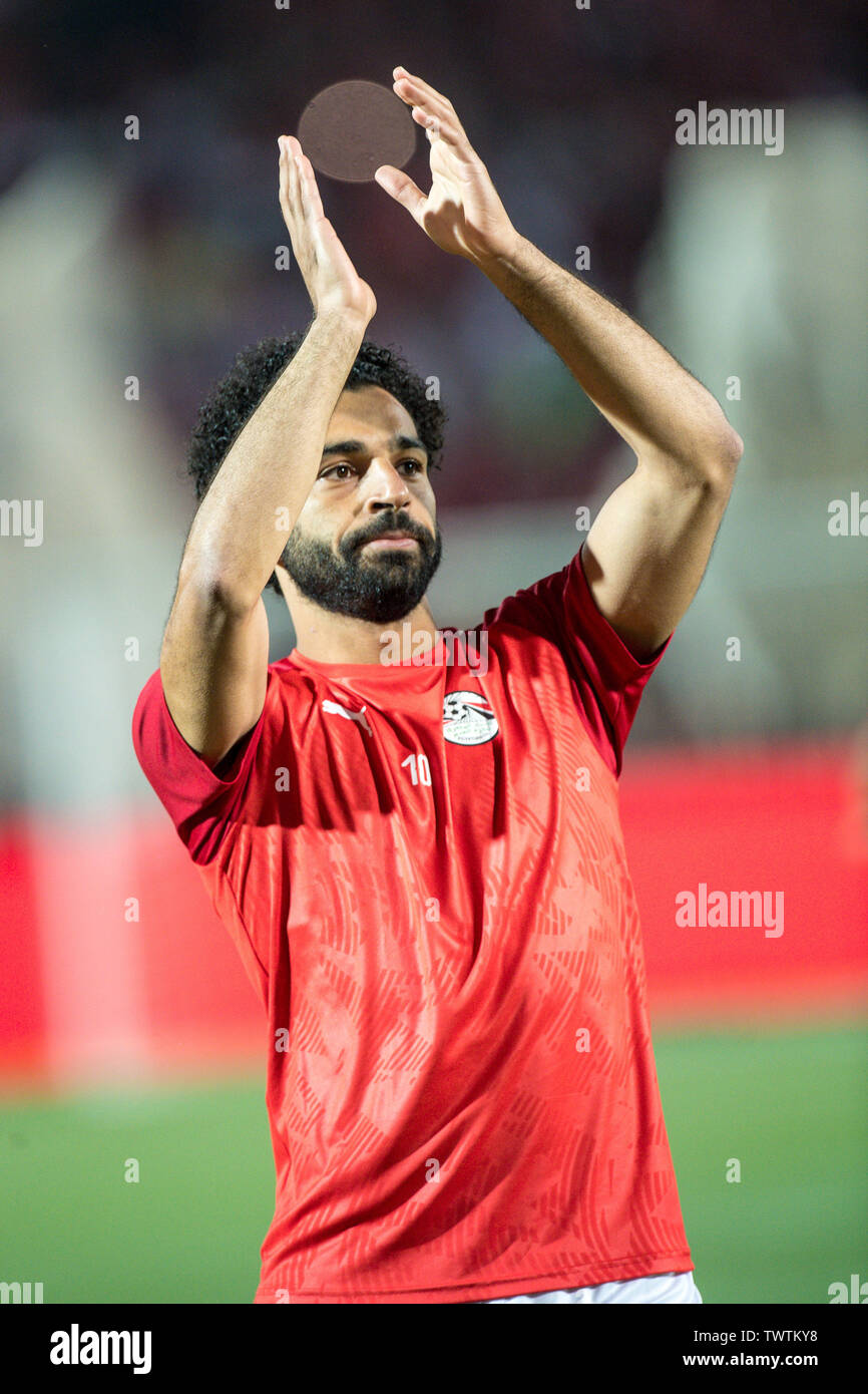 CAIRO, EGYPT - JUNE 21: Mohamed Salah of Egypt at during the 2019 ...