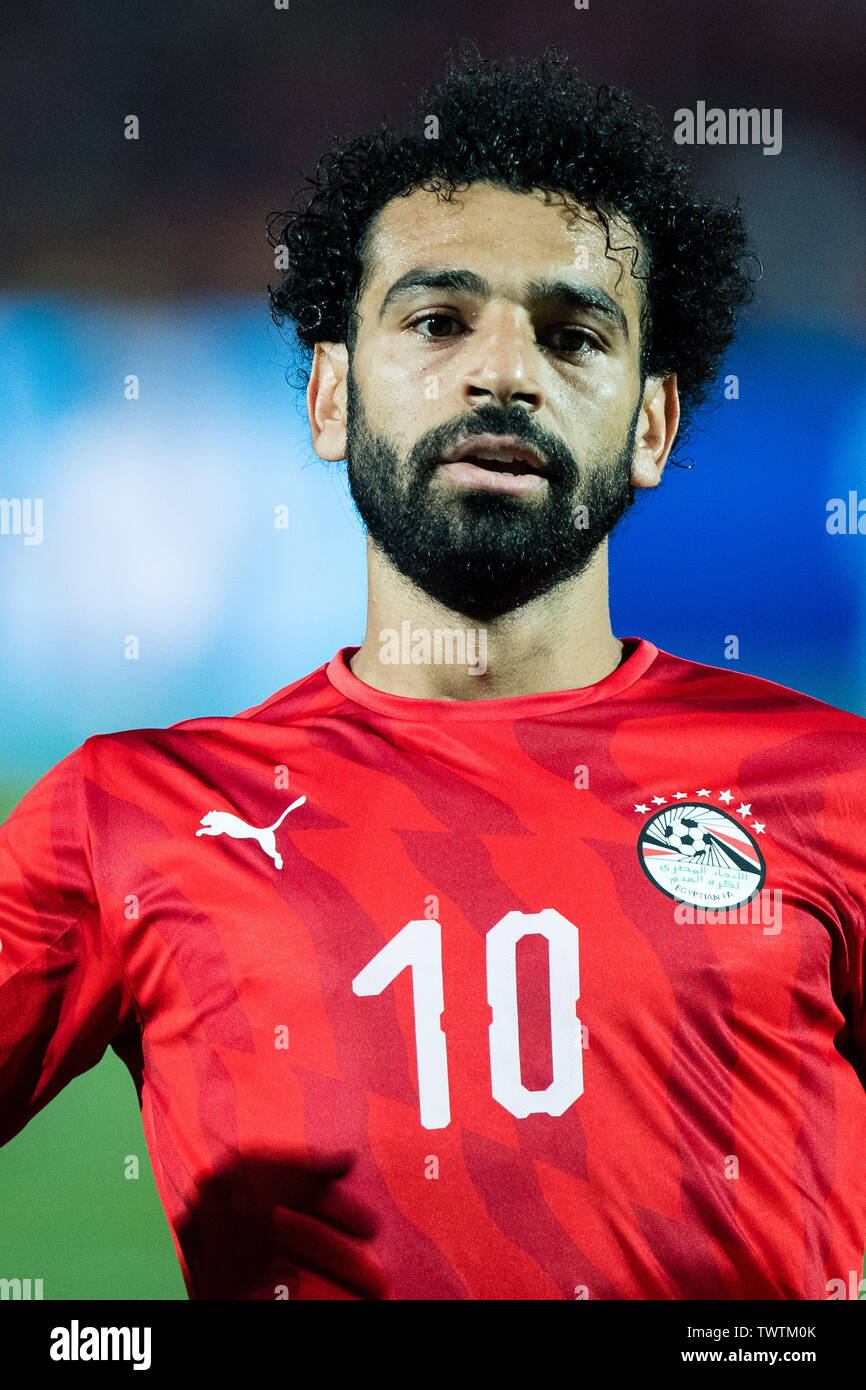 CAIRO, EGYPT - JUNE 21: Mohamed Salah of Egypt during the 2019 Africa ...