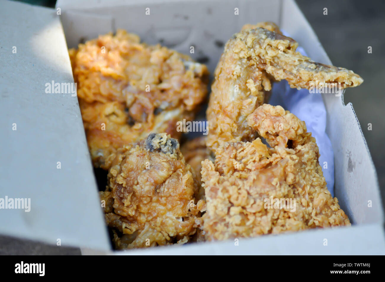 Meal box fried chicken packaging hi-res stock photography and images ...