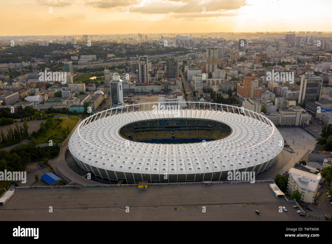 Sport stadium aerial hi-res stock photography and images - Alamy