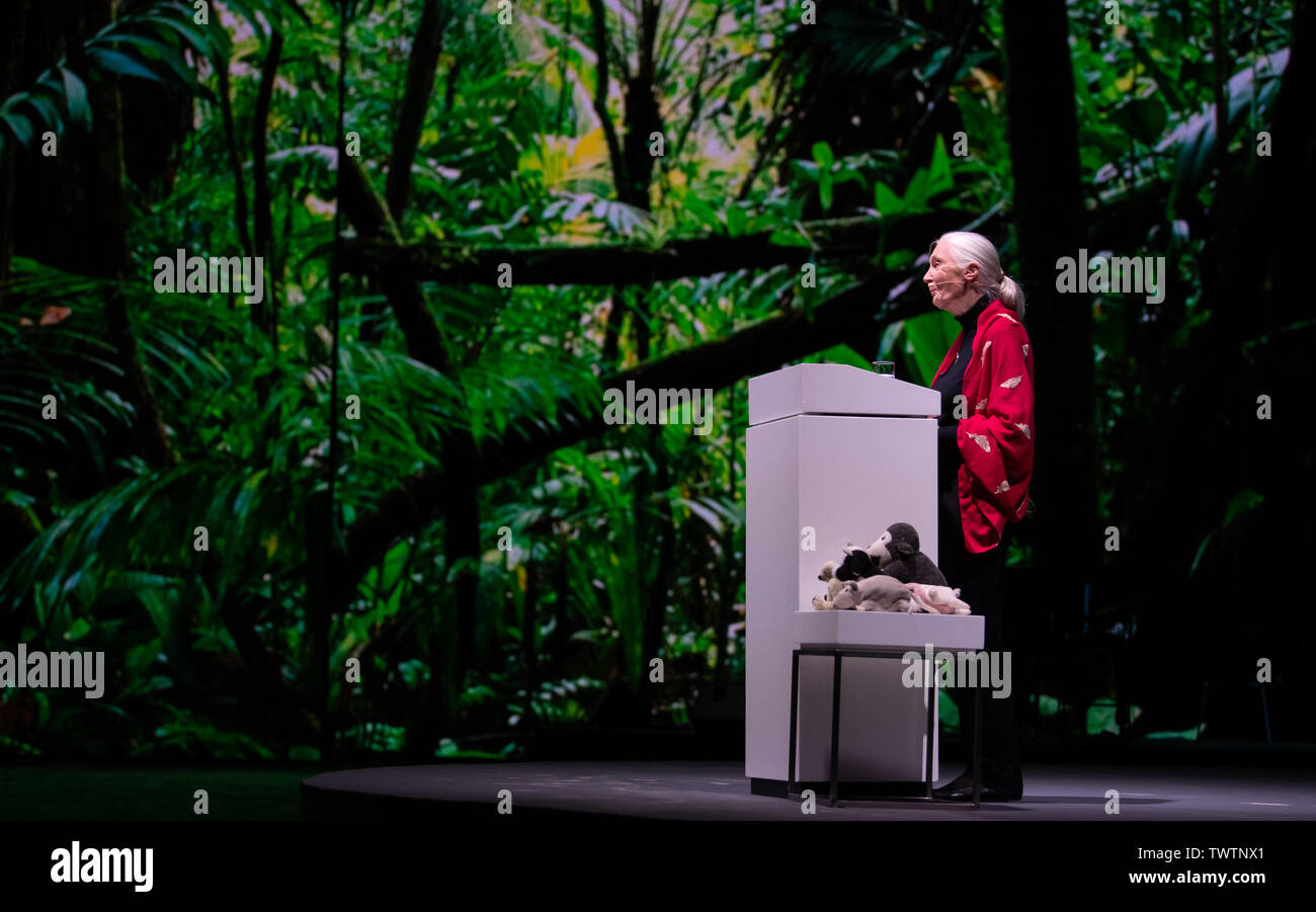 Munich, Germany. 21st June, 2019. The British behavioural scientist ...