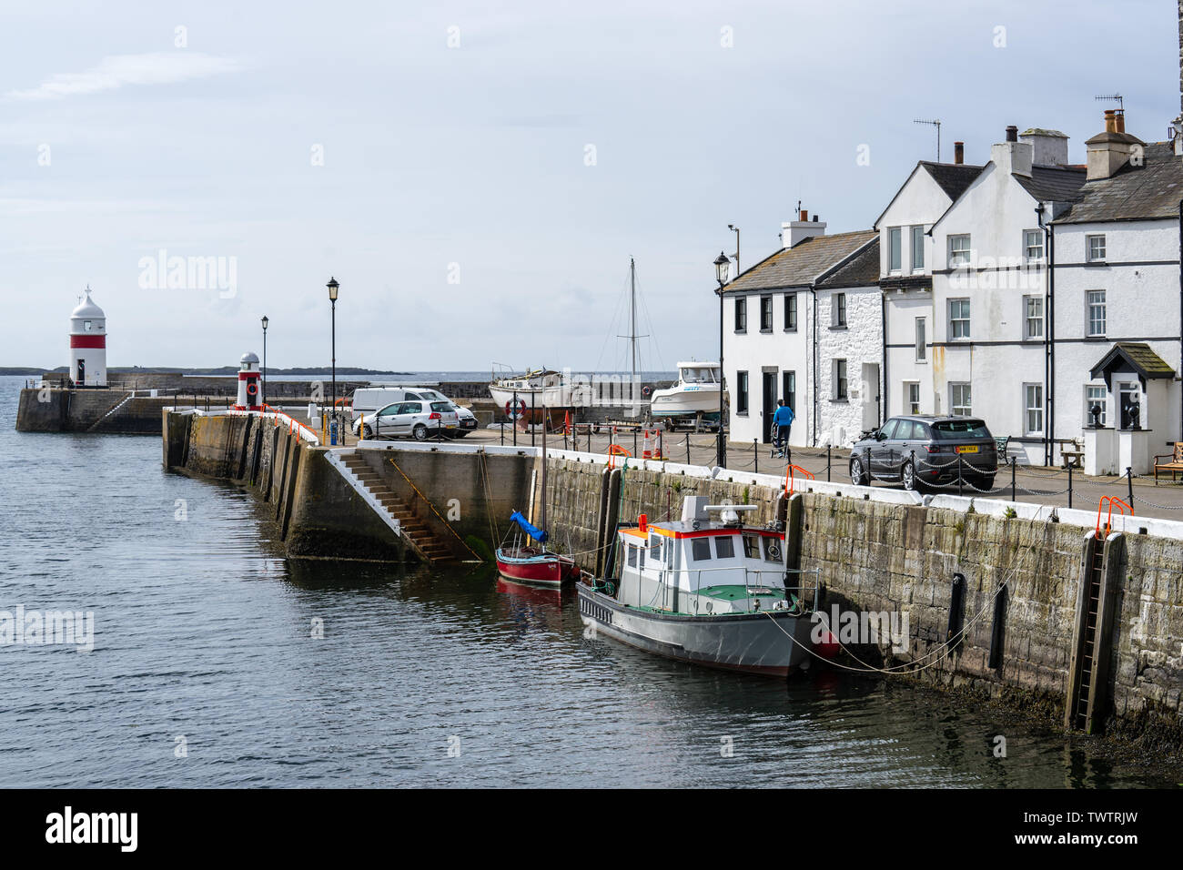 Iom isle of man harbour port hi-res stock photography and images - Alamy