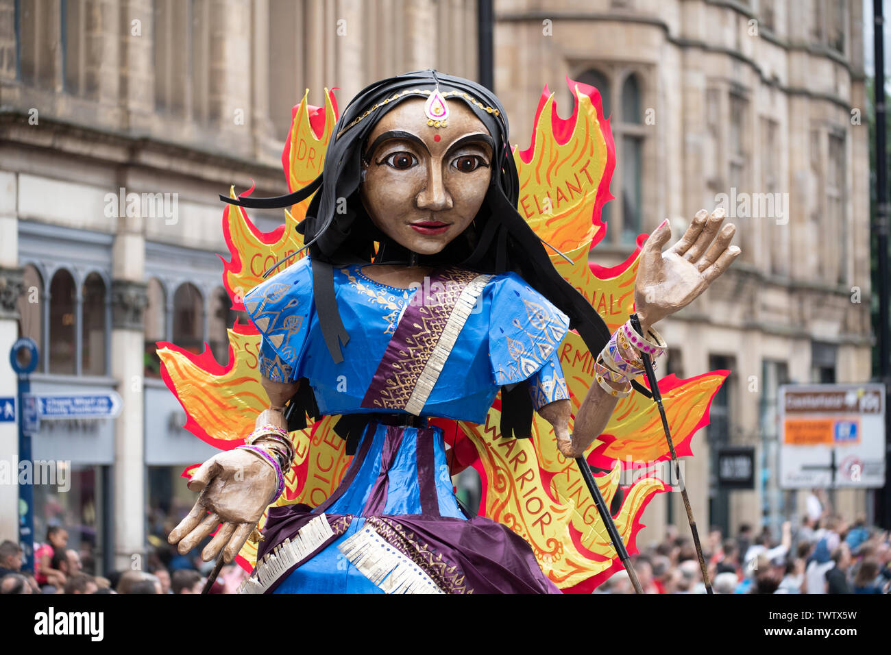 Manchester, UK. 23rd June 2019. Participants take part in the ...