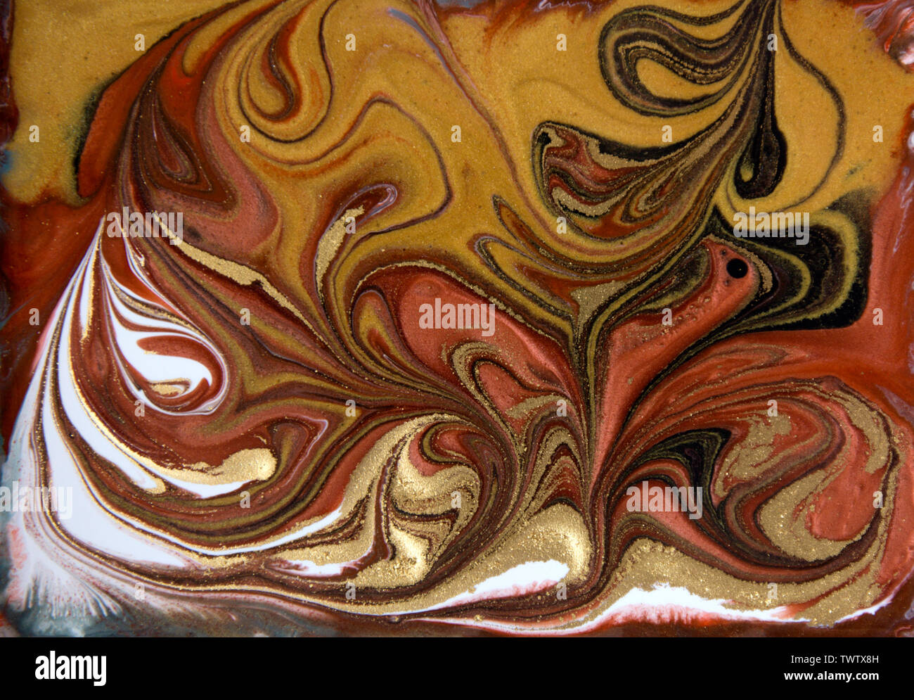 Bronze and gold marbling pattern. Golden marble liquid texture Stock ...