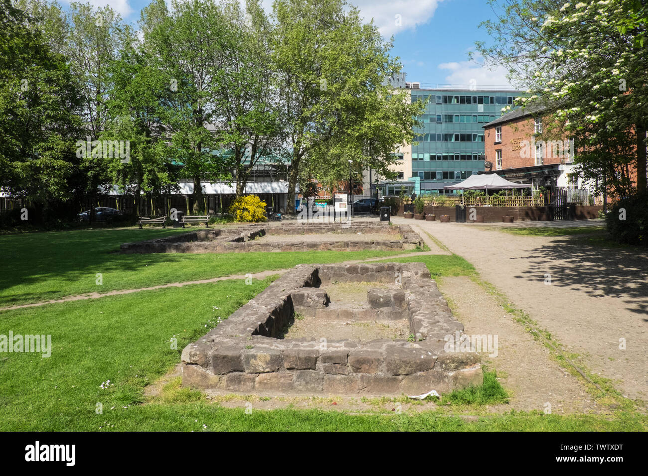 Roman fort castlefield manchester hi-res stock photography and images ...