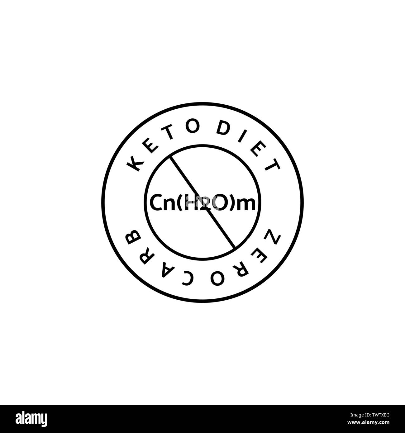 Zero carb Stock Vector Images - Alamy