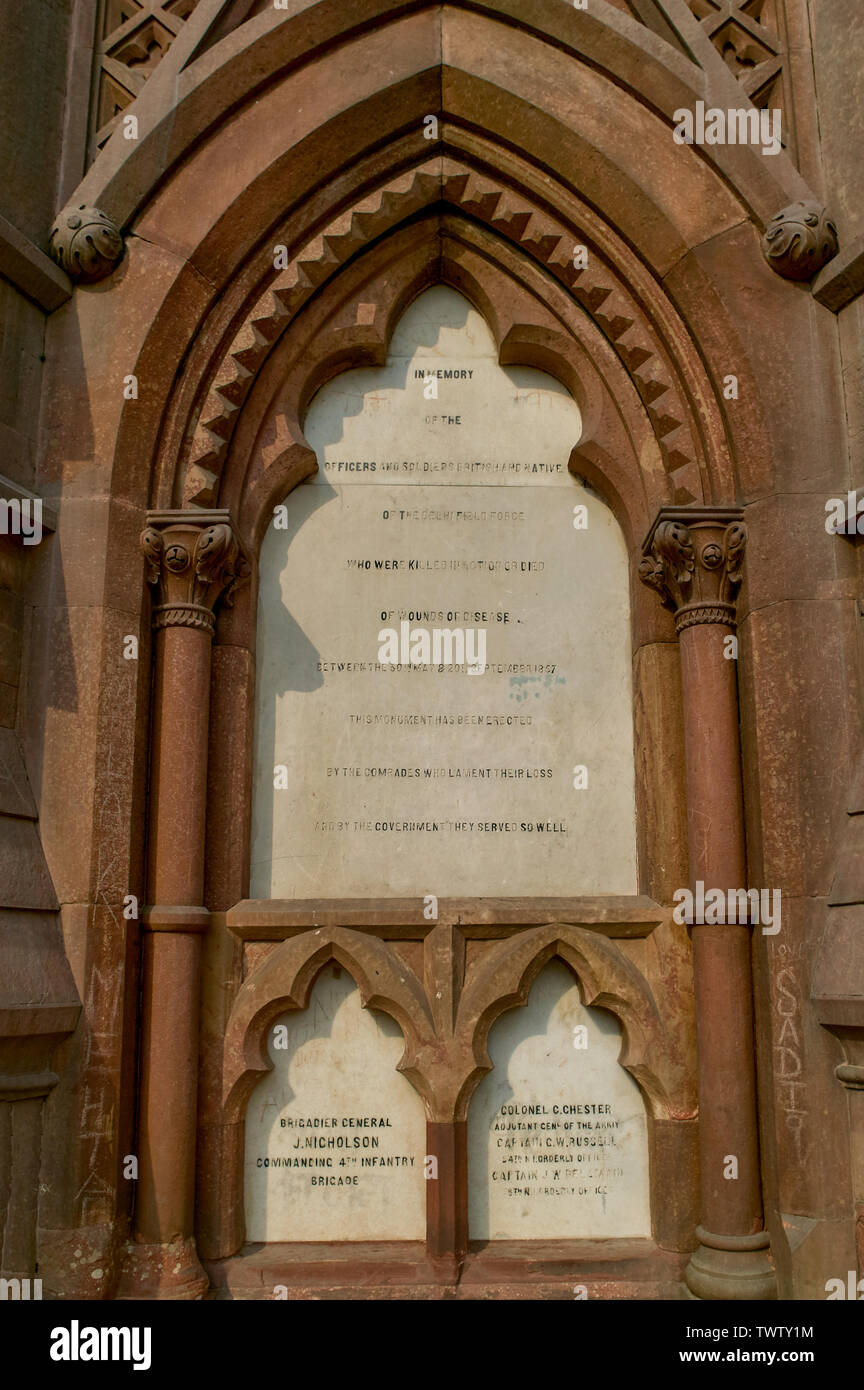 Mutiny memorial new delhi hi-res stock photography and images - Alamy