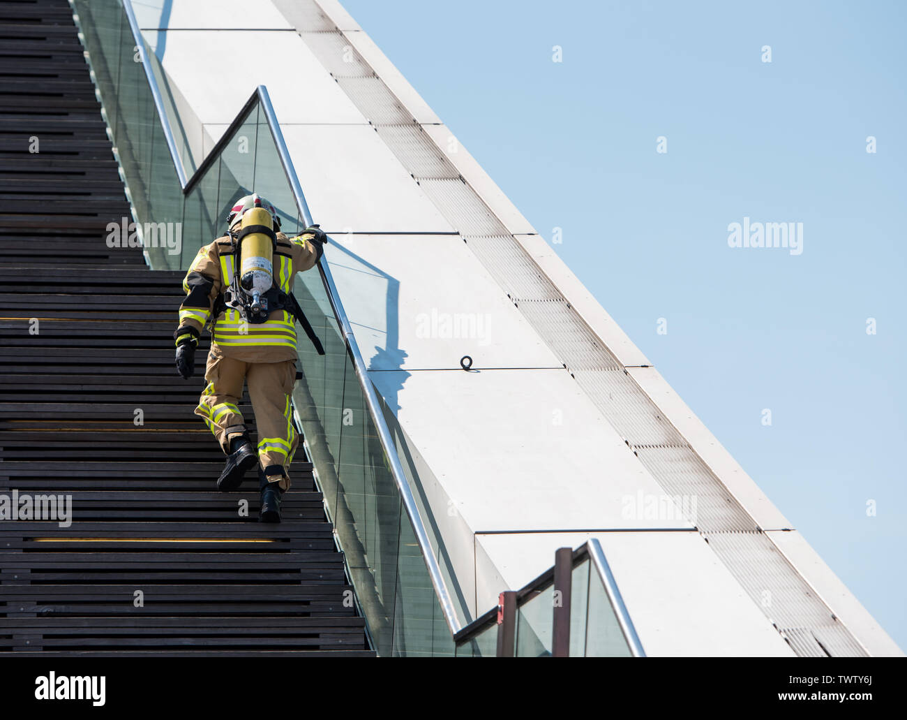 Hamburg, Germany. 23rd June, 2019. A participant of the Hamburg ...
