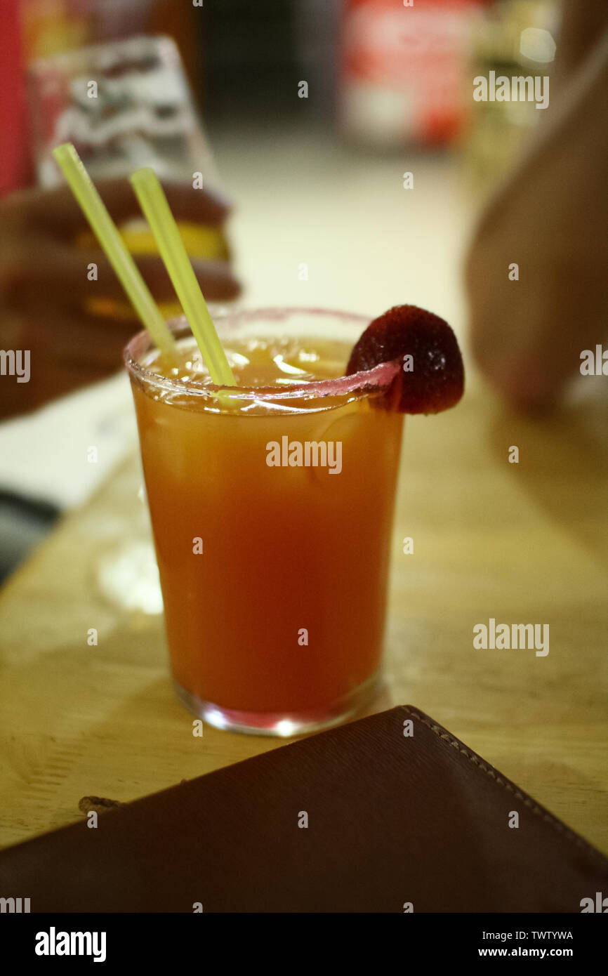 Barcelona beach bar night hi-res stock photography and images - Alamy