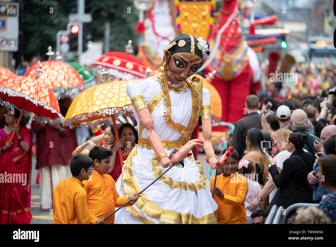 Manchester, UK. 23rd June 2019. Participants take part in the ...