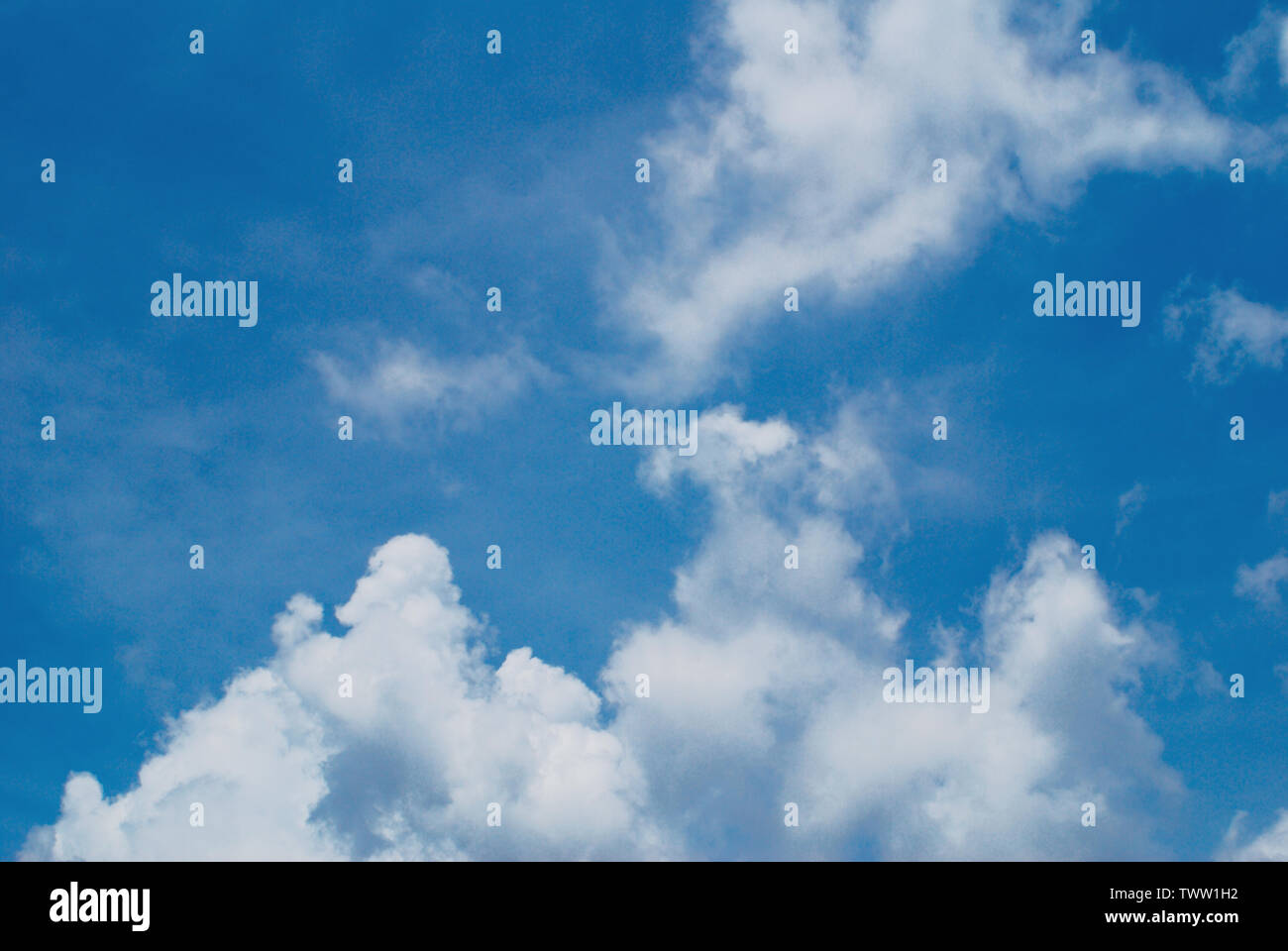 The sky and the clouds of bright colors on the open sky Stock Photo - Alamy
