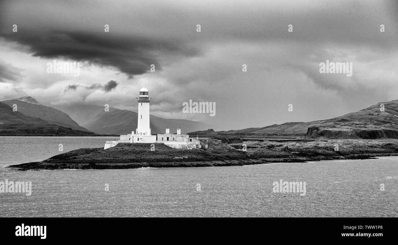 Eilean Musdile Lighthouse High Resolution Stock Photography and Images ...