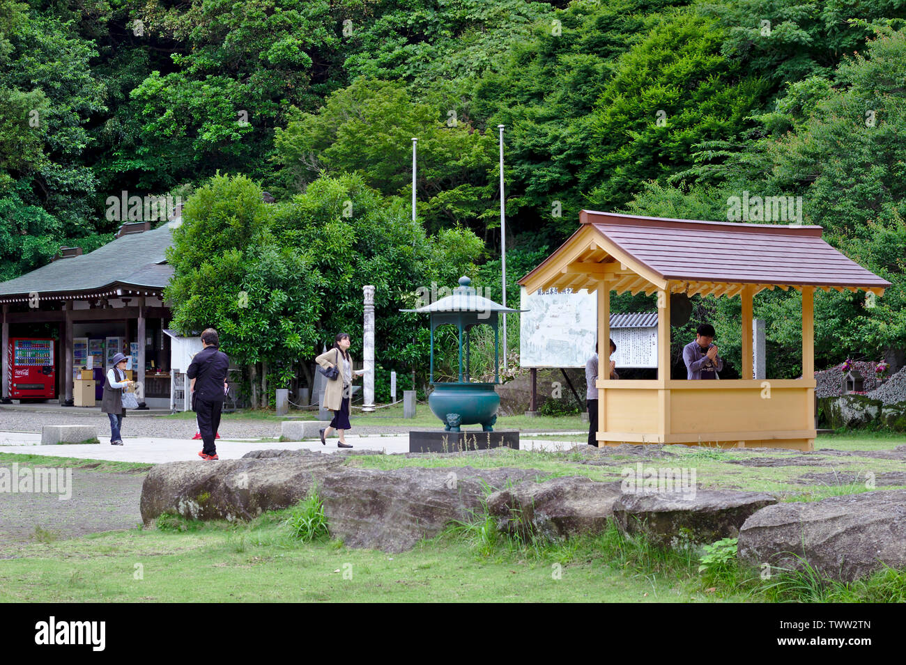Rural Shinto Shrine In Japan High Resolution Stock Photography and ...