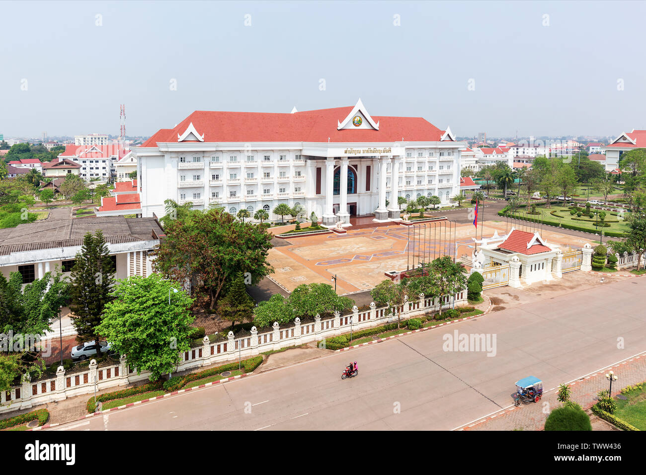 VIENTIANE, LAOS - MARCH 2019; Government Building Stock Photo - Alamy