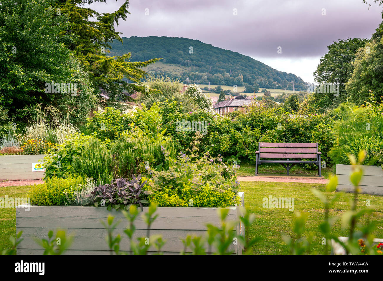 Bailey park abergavenny hi-res stock photography and images - Alamy