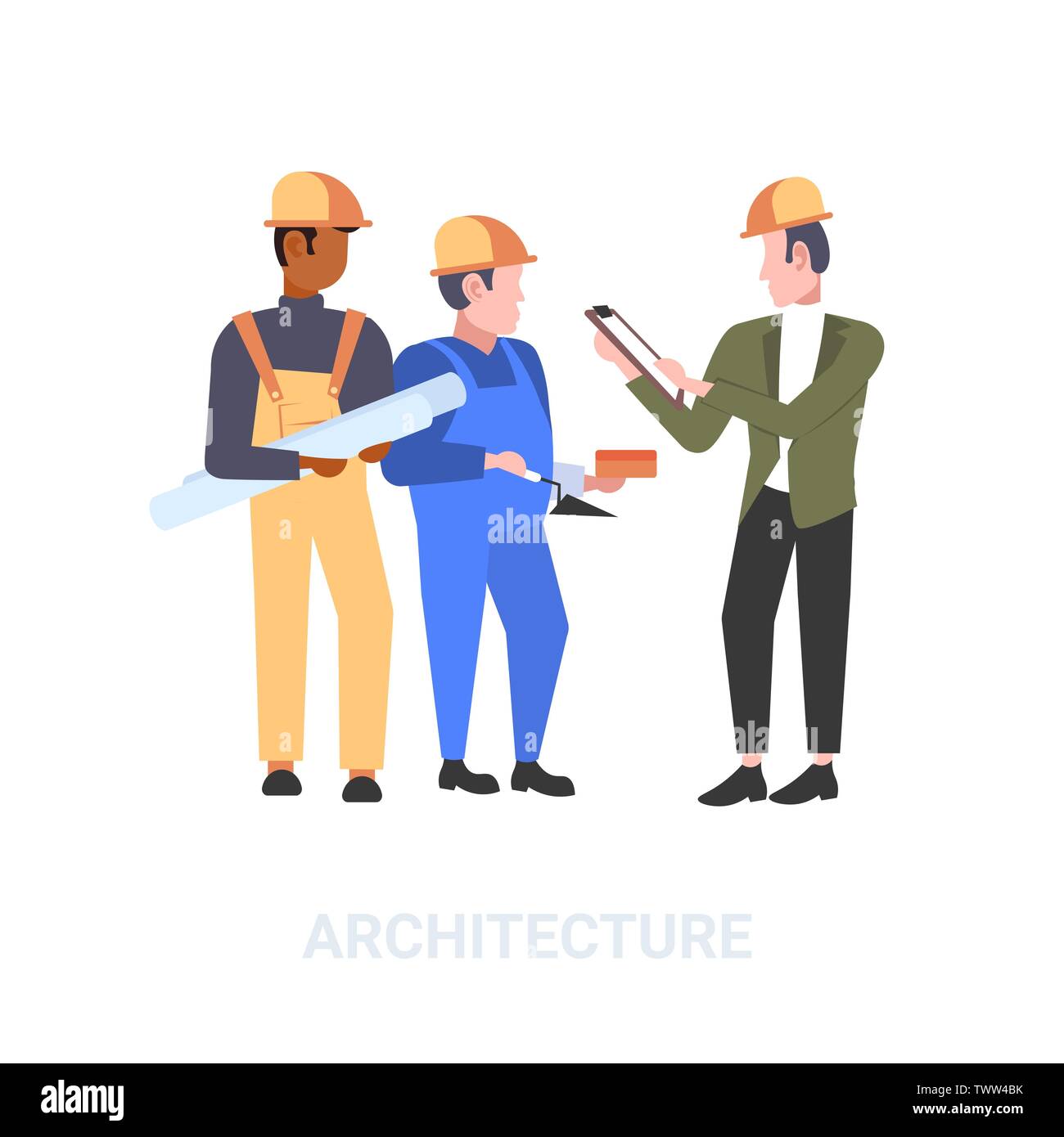 Residential development together Stock Vector Images - Alamy