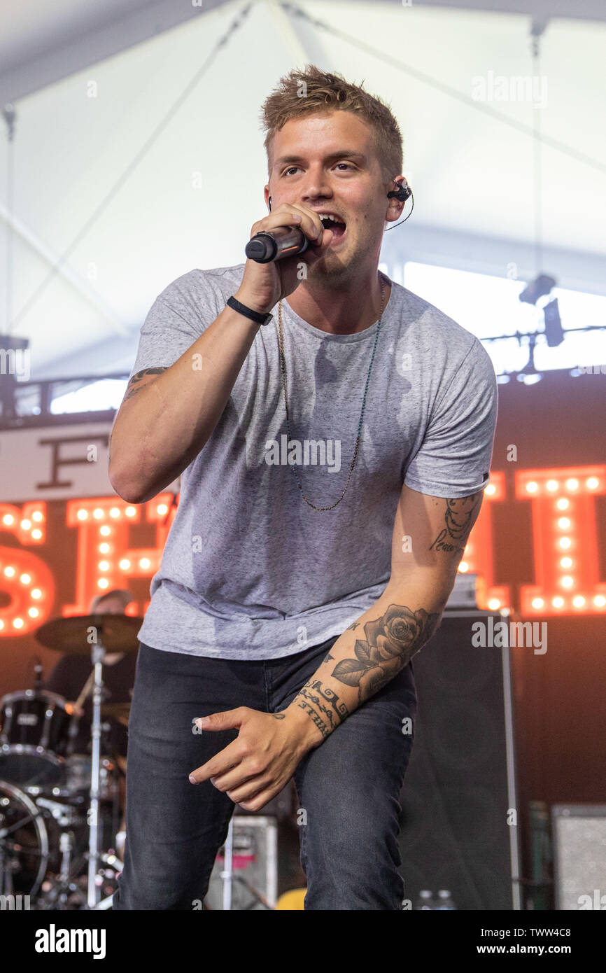 June 22, 2019 - Chicago, Illinois, U.S - LEVI HUMMON during the ...