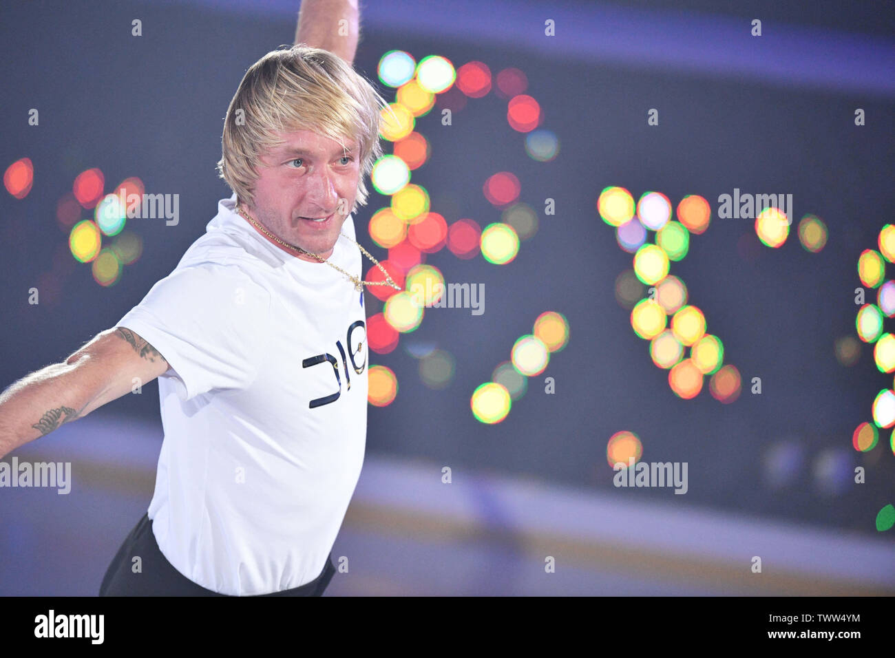 Hokkaido, Japan. Credit: MATSUO. 22nd June, 2019. Evgeni Plushenko ...