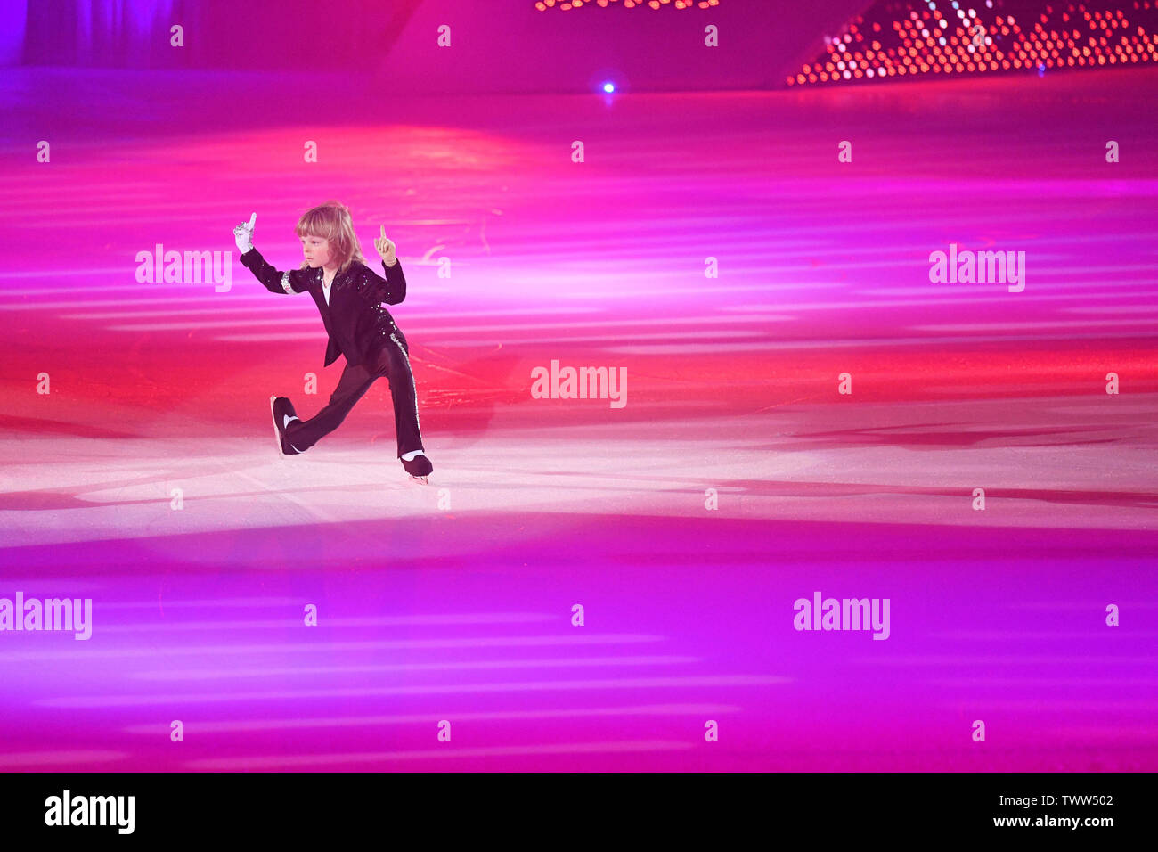 Hokkaido, Japan. Credit: MATSUO. 22nd June, 2019. Alexander Plushenko ...