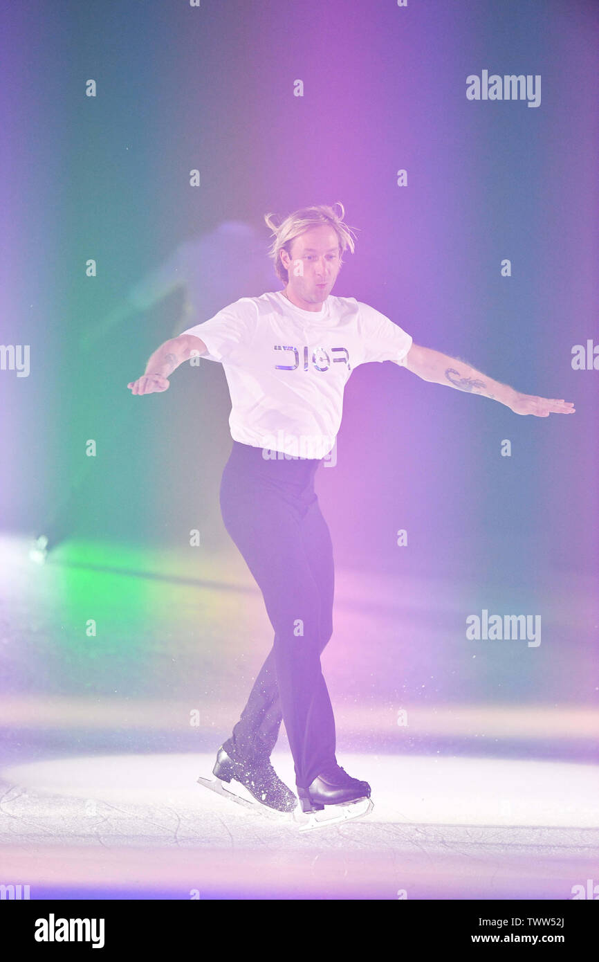 Hokkaido, Japan. Credit: MATSUO. 22nd June, 2019. Evgeni Plushenko ...