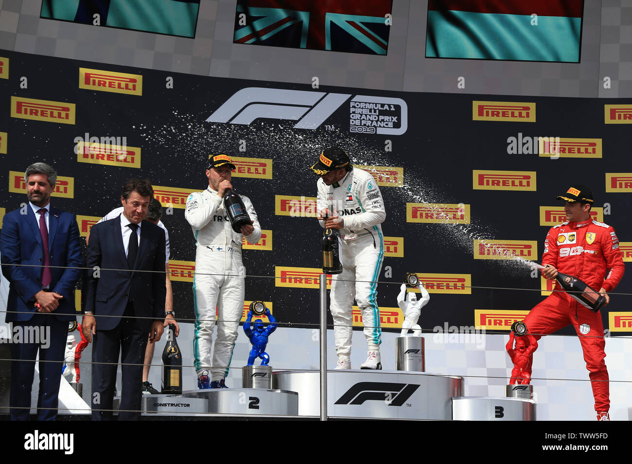 Marseille, France. 23rd June, 2019. FIA Formula 1 Grand Prix of France ...