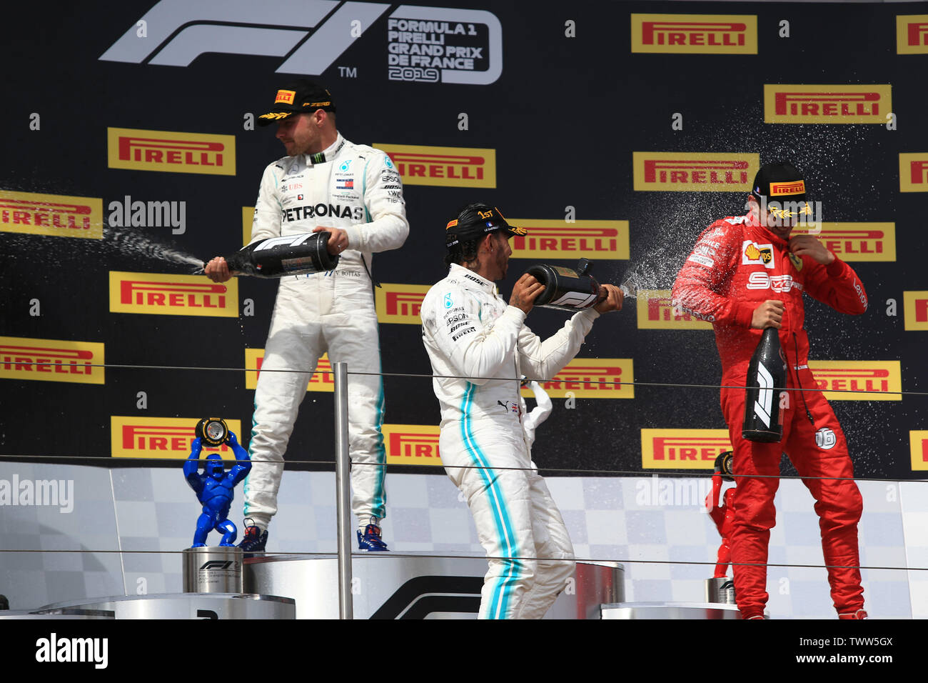 Marseille, France. 23rd June, 2019. FIA Formula 1 Grand Prix of France ...