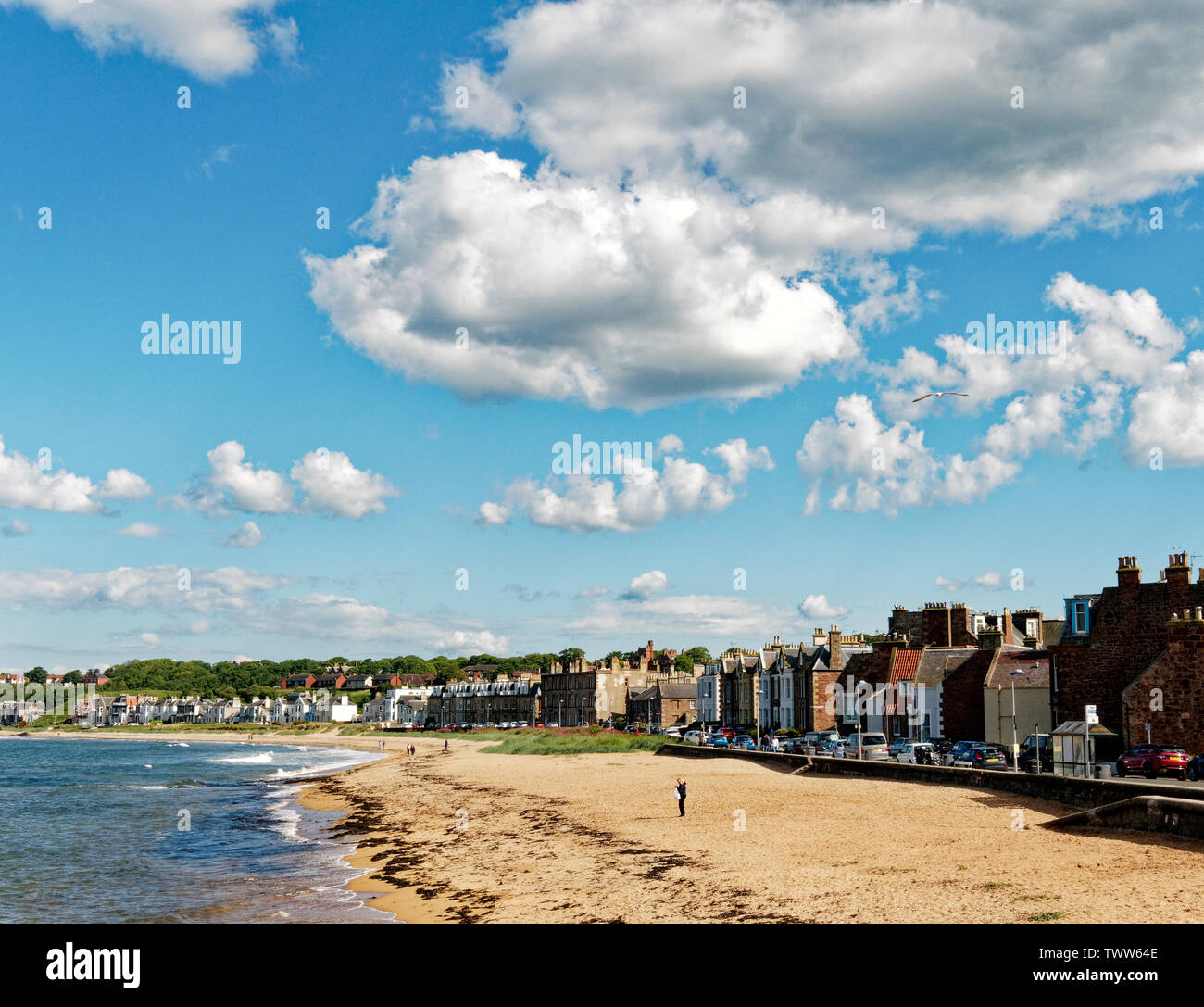 Milsey Bay Beach North Berwick High Resolution Stock Photography and ...