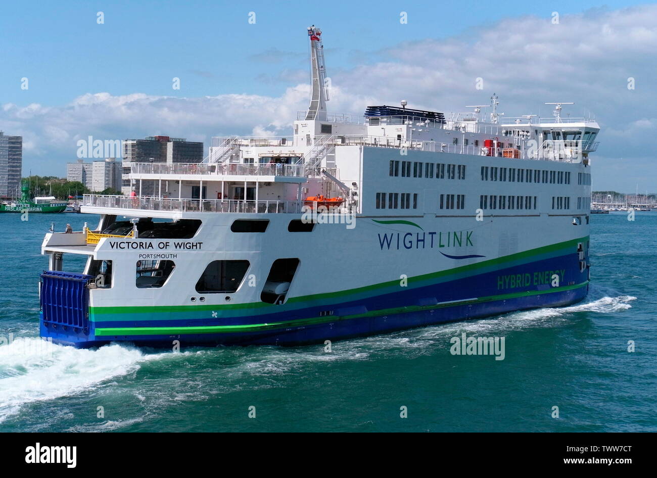 AJAXNETPHOTO. 3RD JUNE, 2019. PORTSMOUTH, ENGLAND - PORTSMOUTH TO ISLE ...